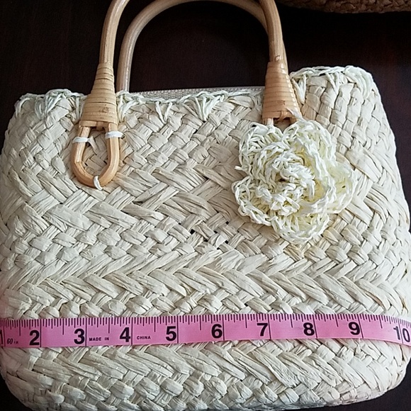 Hand Woven | Bags | New Hand Woven Straw Basket Bag | Poshmark